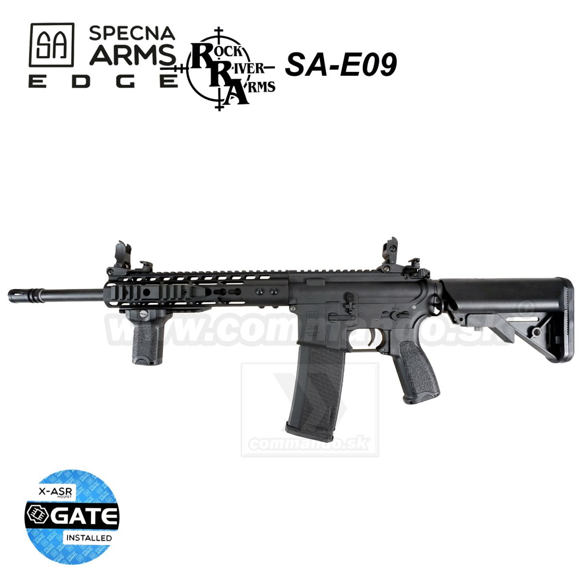 Airsoft Specna Arms RRA EDGE SA-E09 Black AEG 6mm | Commando.sk