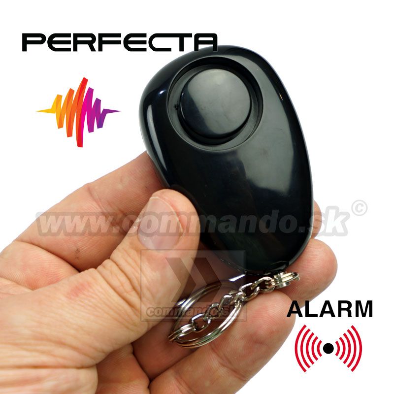 Osobný alarm 130 dB Perfecta SA3 Shrill Alarm | Commando.sk
