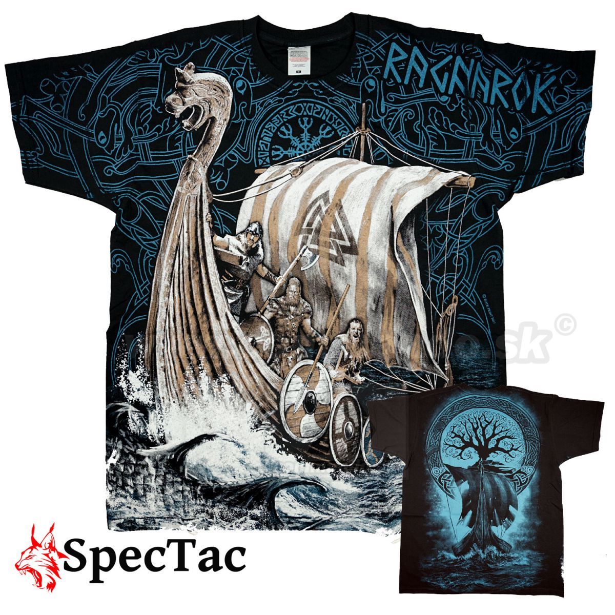 Tričko s potlačou Viking RAGNAROK II | Commando.sk
