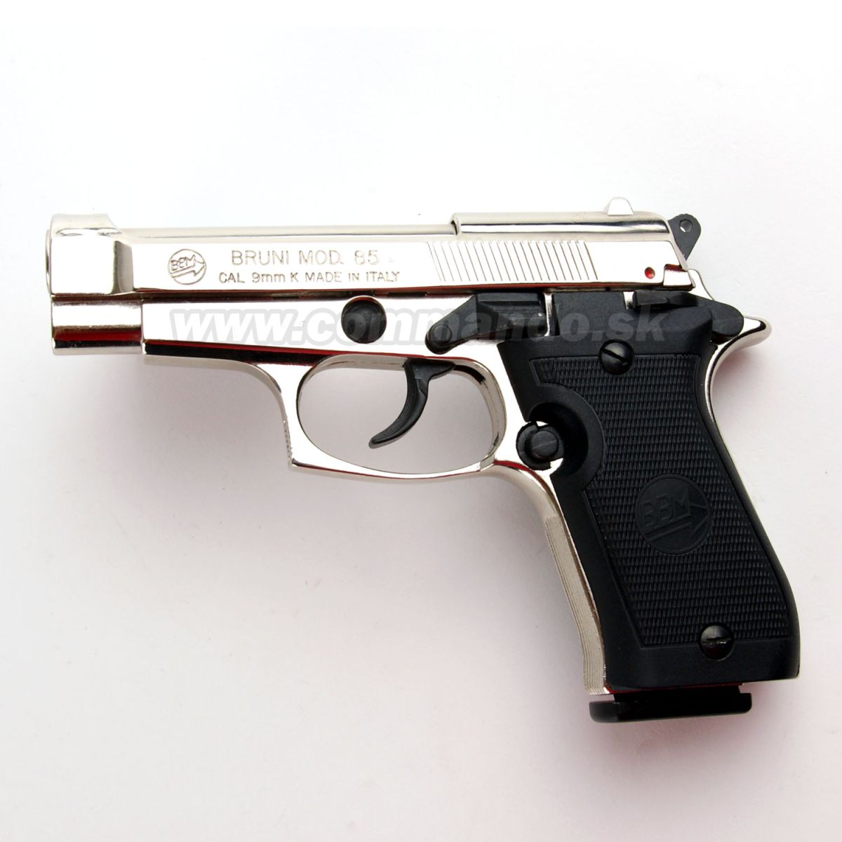 Plynovka Bruni Model 85 Nickel 9mm | Commando.sk