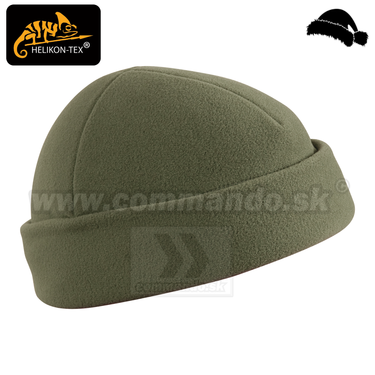 HELIKON WATCH CAP FLEECE ČIAPKA zelená | Commando.sk