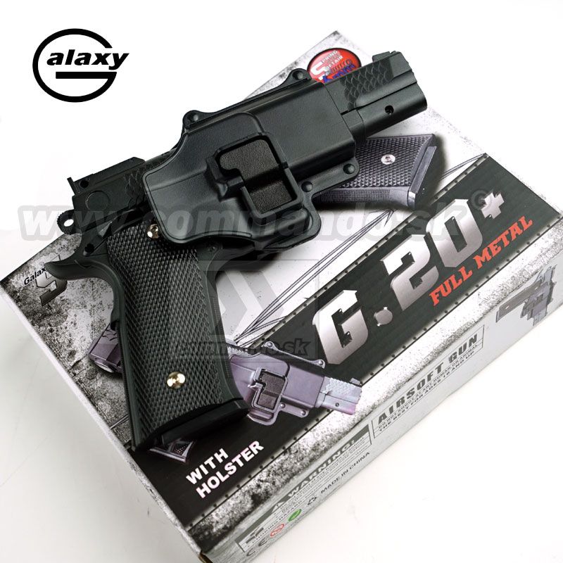 Airsoft Pistol Galaxy G20+ M945 Full Metal ASG 6mm | Commando.sk