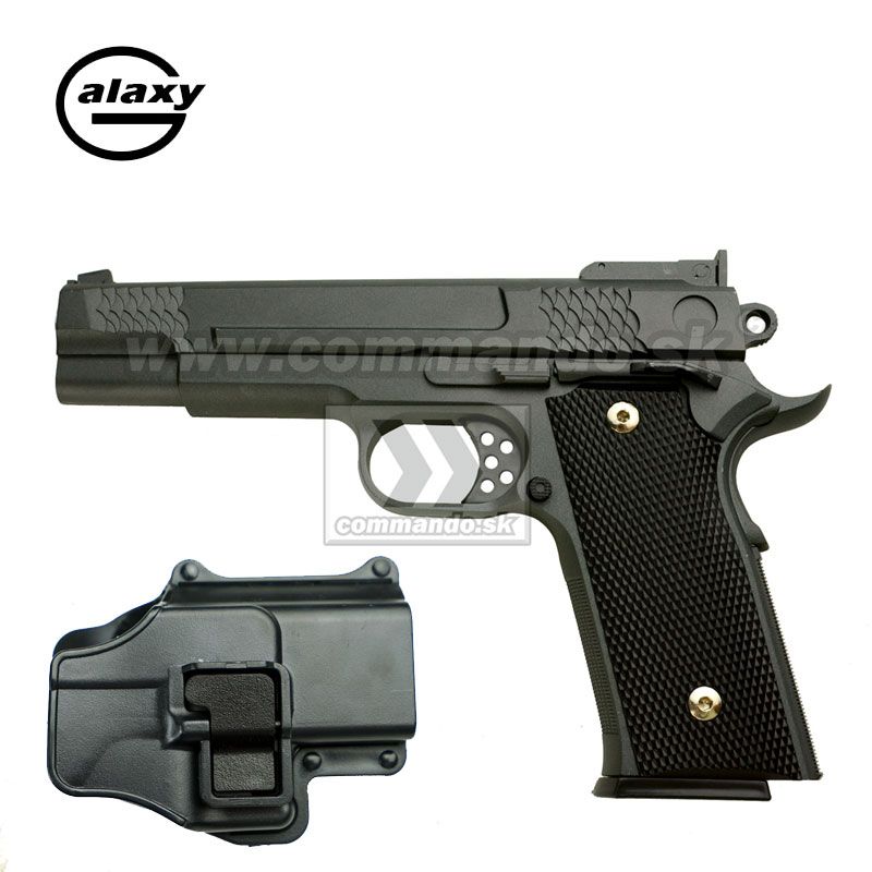 Airsoft Pistol Galaxy G20+ M945 Full Metal ASG 6mm | Commando.sk