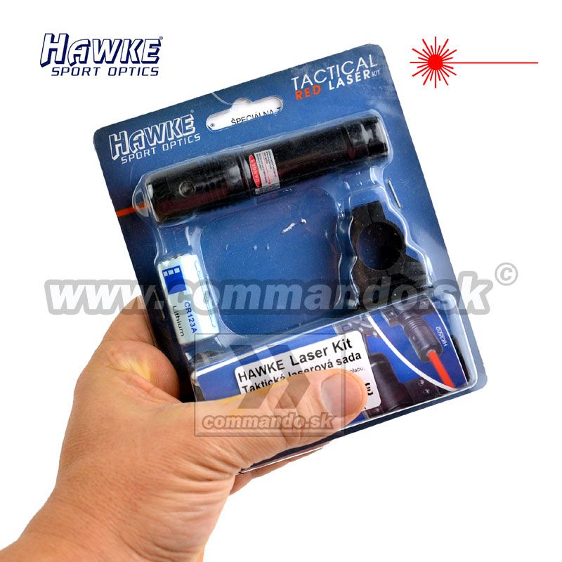 Hawke Tactical Red Laser Kit HK3502 + montáž | Commando.sk