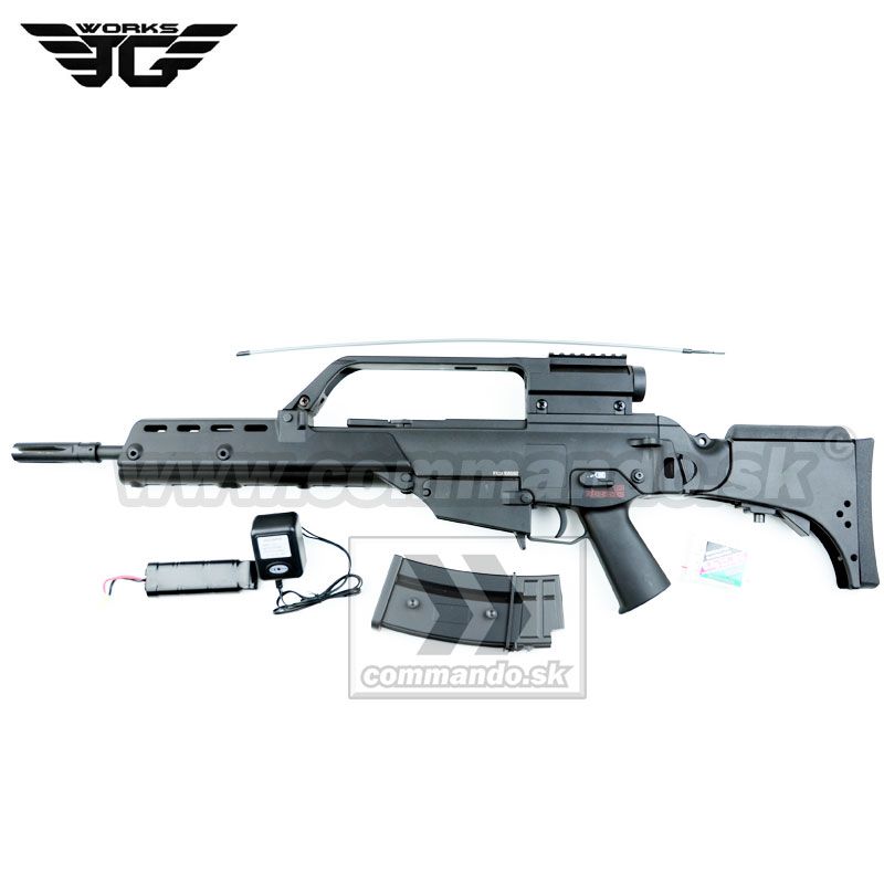 Airsoft JG JG1538 G36 V2 KV Scope AEG 6mm | Commando.sk