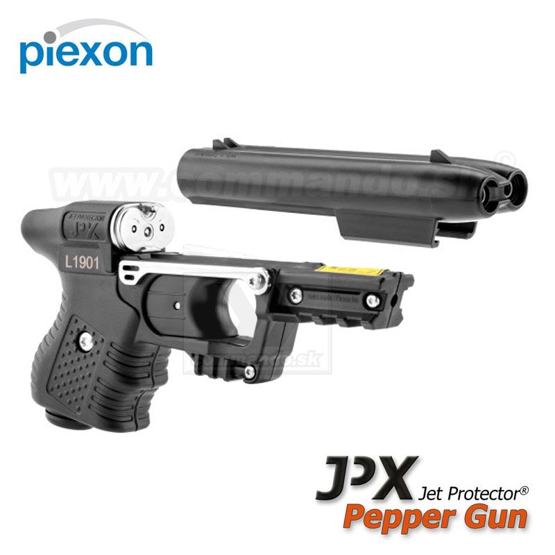 Expanzná peprová zbraň JPX JET Protector Standard Pepper Gun | Commando.sk
