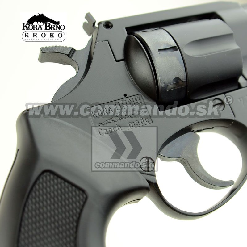 Kora Brno Flobert 6mm 4" Black Flobert Revolver 6mm | Commando.sk