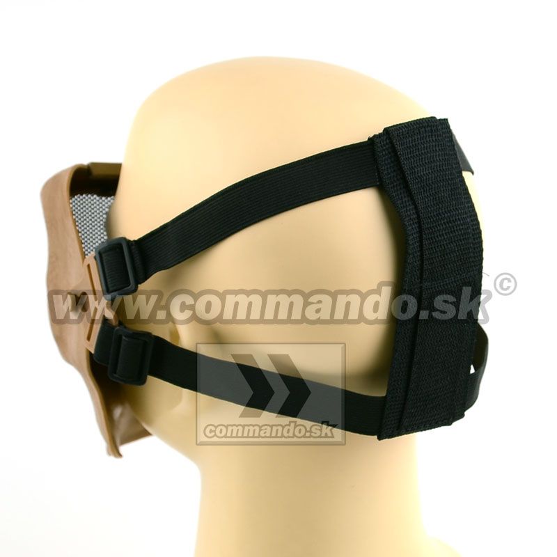 Airsoft Maska Skull Style Tan Tactical Ultimate | Commando.sk