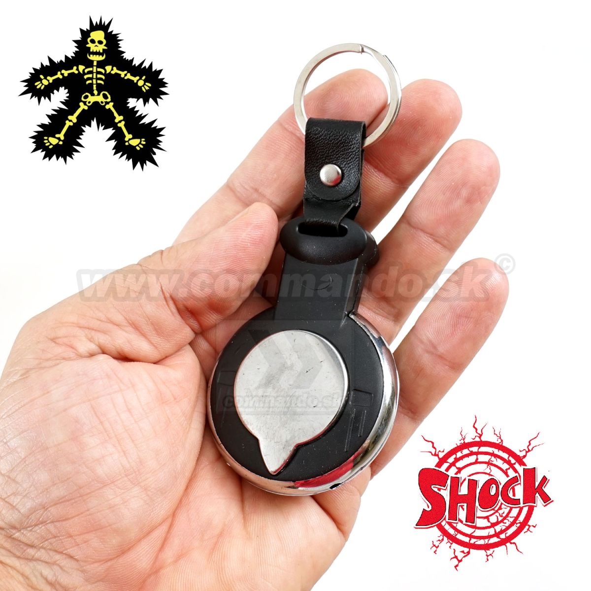 Kľúčenka Shock Car Key BMW s Laserom a Ledkou | Commando.sk