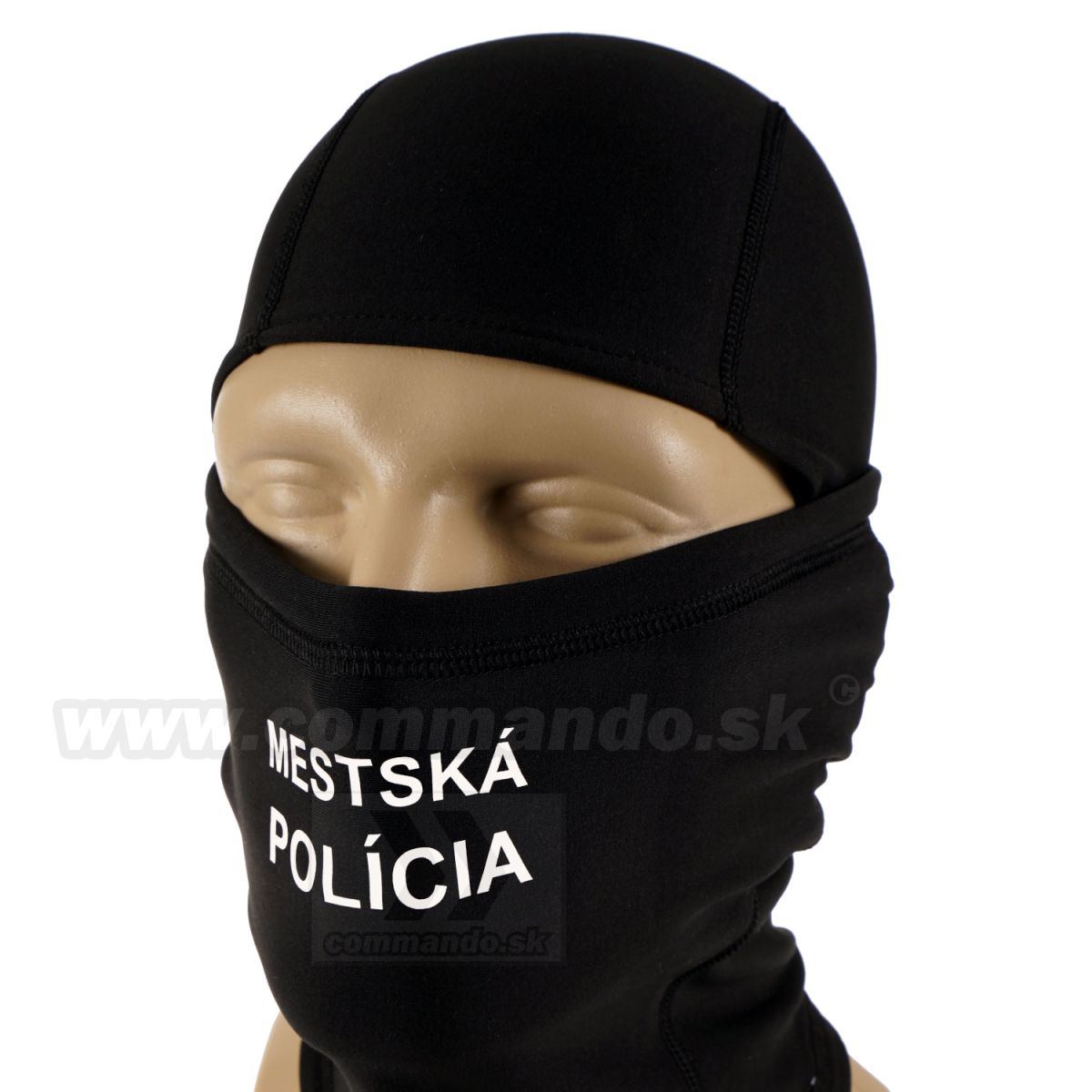 MESTSKÁ POLÍCIA Ninja kukla Termoaktivna Silver Plus | Commando.sk