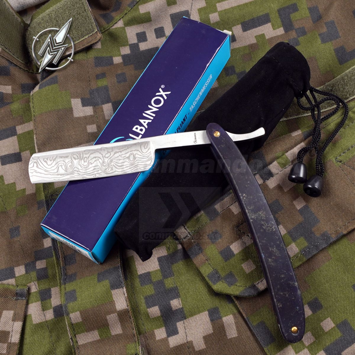 Britva Albainox Purple Morada 18446 Razor Barber Knife | Commando.sk