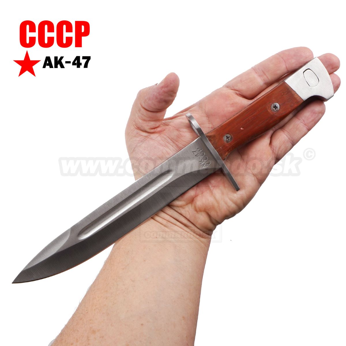 AK 47 CCCP Knife bajonet bodák nôž 28cm | Commando.sk