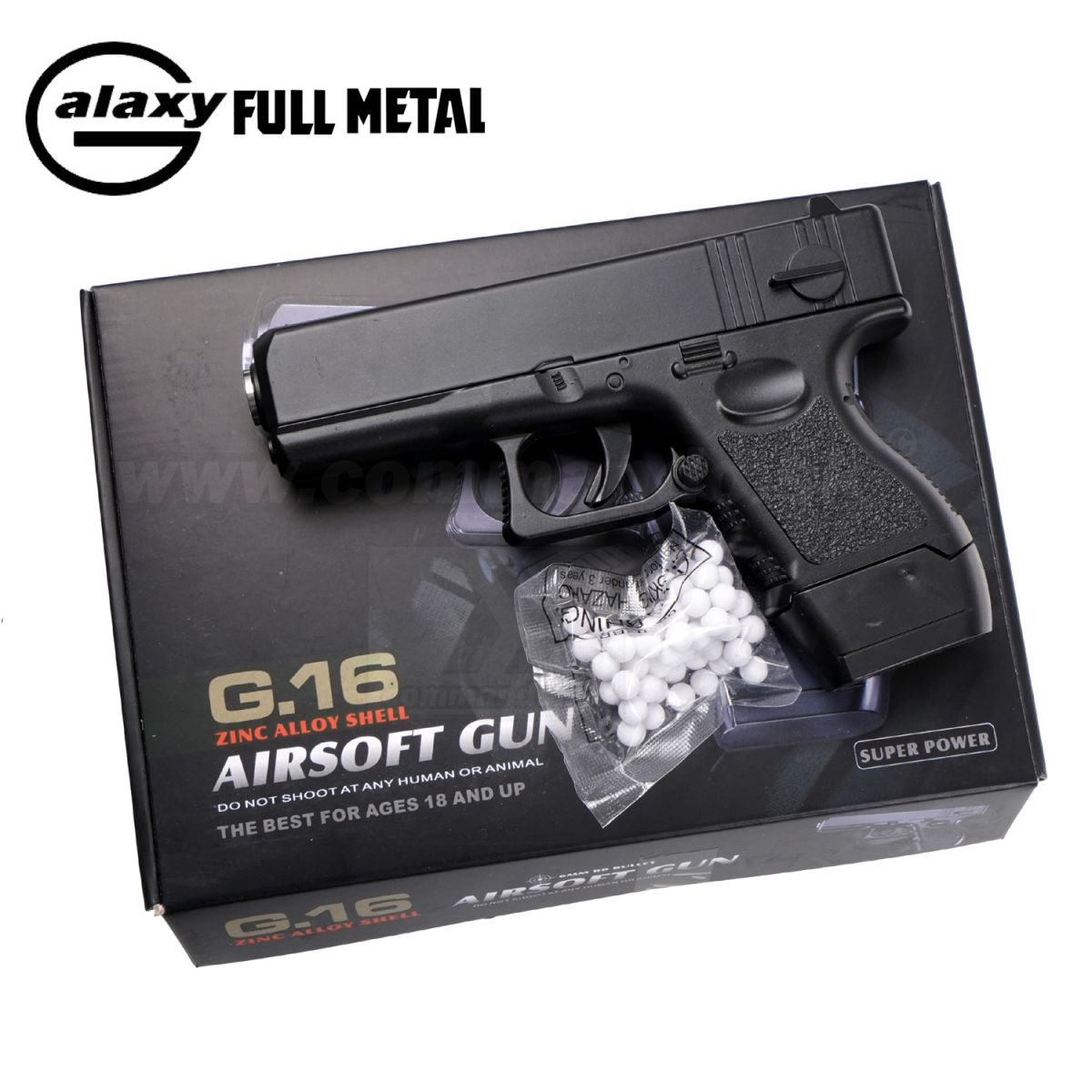 Airsoft Pistol Galaxy G16 Full Metal ASG 6mm | Commando.sk