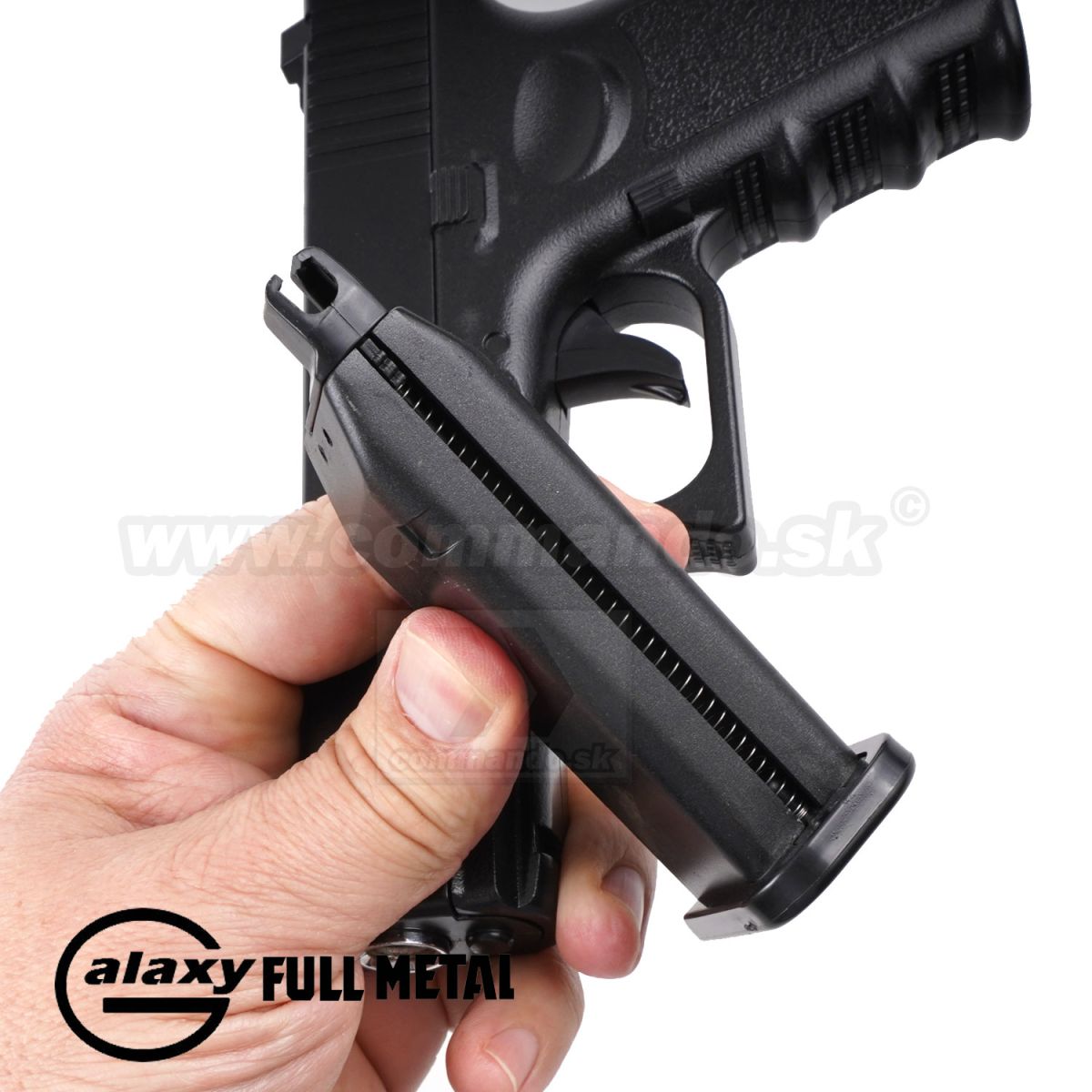 Airsoft Pistol Galaxy G15 Glock Replica Full Metal ASG 6mm | Commando.sk