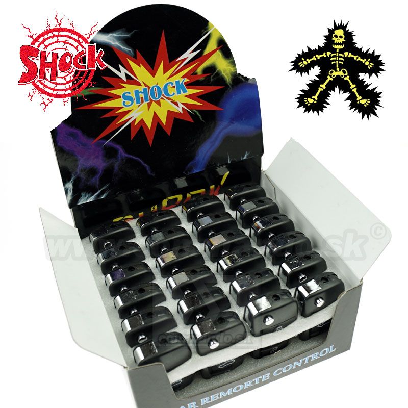 Kľúčenka Shock Car Key s červeným laserom | Commando.sk