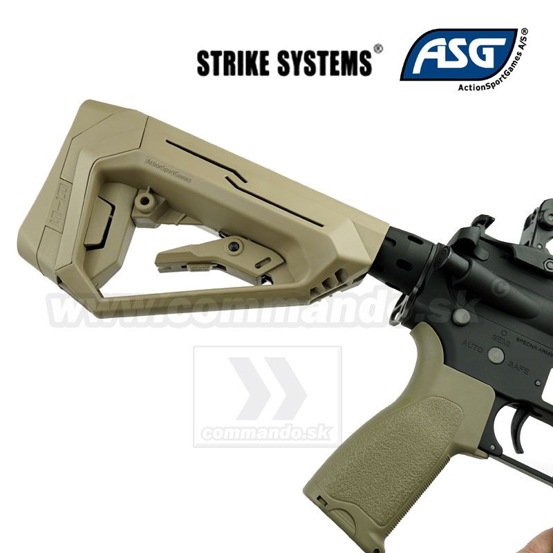 ATS M STOCK Tan Pažba ASG Strike Systems | Commando.sk