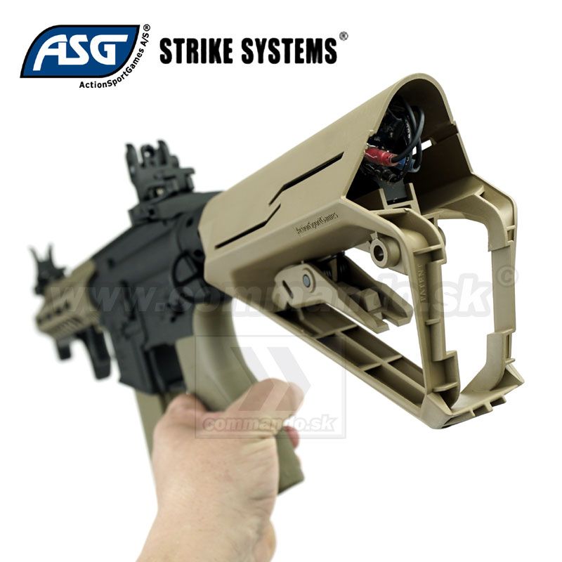 ATS M STOCK Tan Pažba ASG Strike Systems | Commando.sk