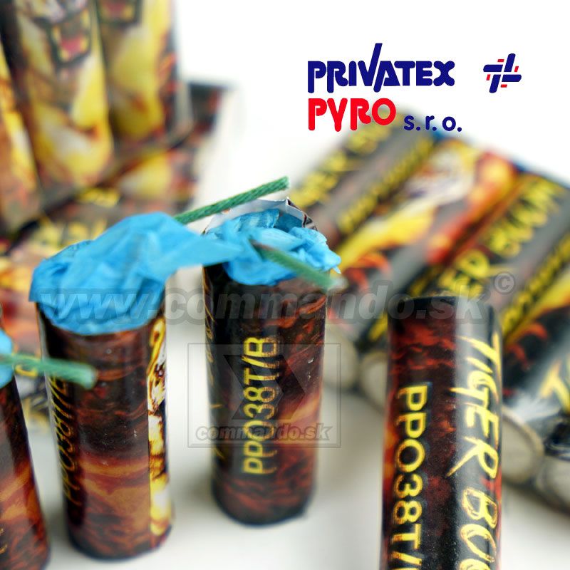 Privatex Pyro Tiger Boom Petarda 20ks | Commando.sk