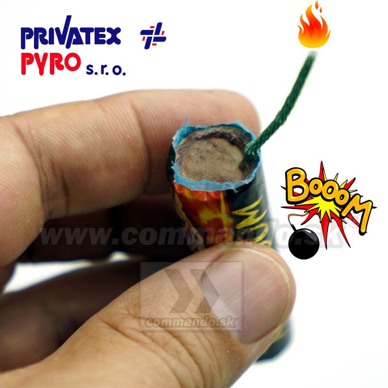 Privatex Pyro Tiger Boom Petarda 20ks | Commando.sk