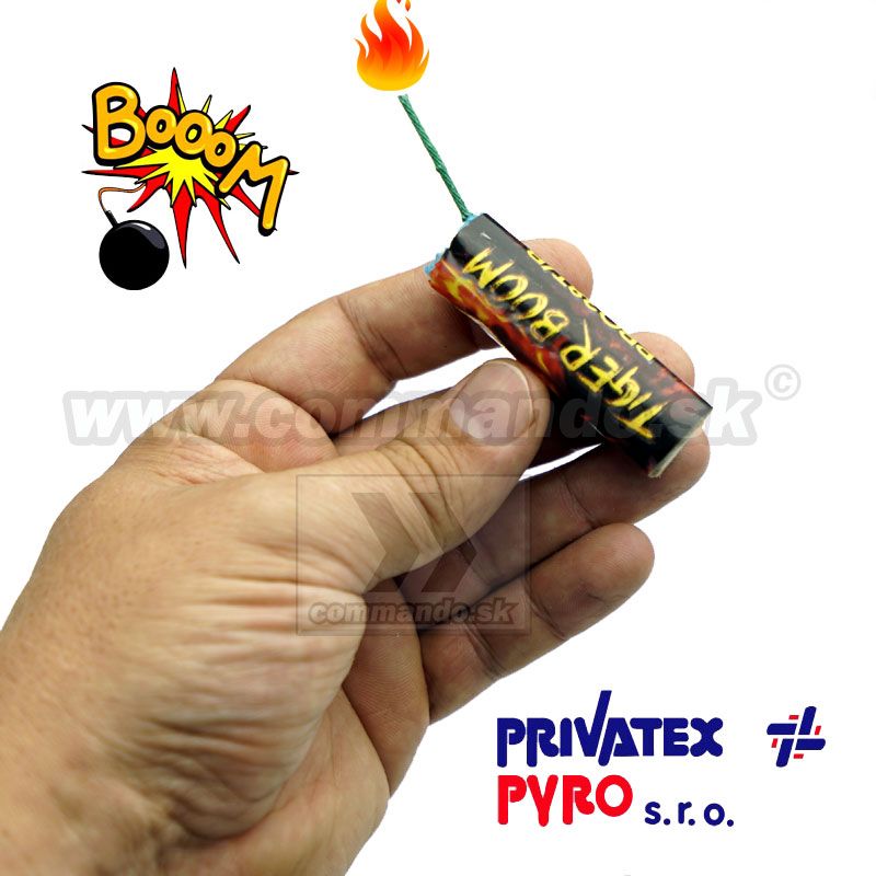 Privatex Pyro Tiger Boom Petarda 20ks | Commando.sk