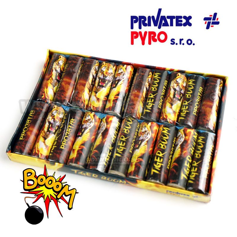 Privatex Pyro Tiger Boom Petarda 20ks | Commando.sk