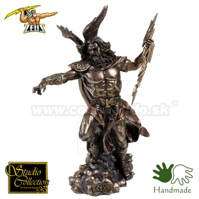 Zeus je kráľ bohov 30cm soška 708-6927 | Commando.sk