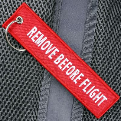 Remove Before Flight RBF prívesok kľúčenka | Commando.sk