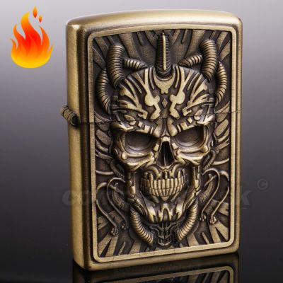 Jiantai Benzínový zapaľovač Devil Ace Of Spades | Commando.sk