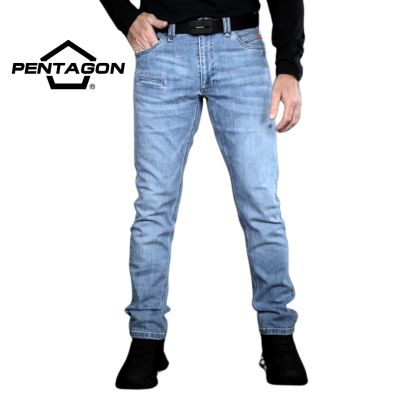 Pentagon rifle Rogue Jeans Pants light indigo | Commando.sk