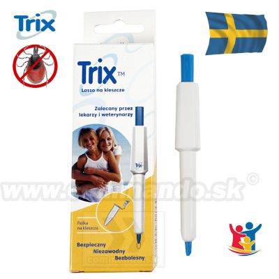 Trix Odstraňovač kliešťov pre ľudí Ticklasso Human Blue | Commando.sk