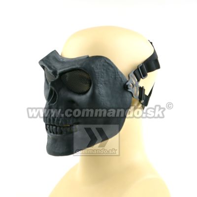 Airsoft Maska Skull Style Black Tactical Ultimate | Commando.sk