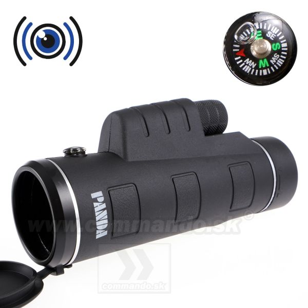 Panda Monokulár Ďalekohľad 10x42 s kompasom Monocular | Commando.sk